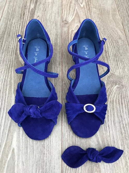 Marilyn convertible - Bright Blue – Shoes BY Stephane